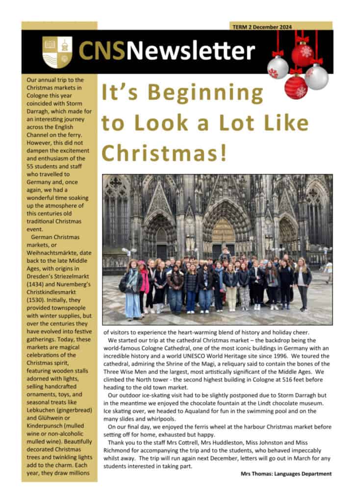 Term 2 - 2024-25 - Chipping Norton School